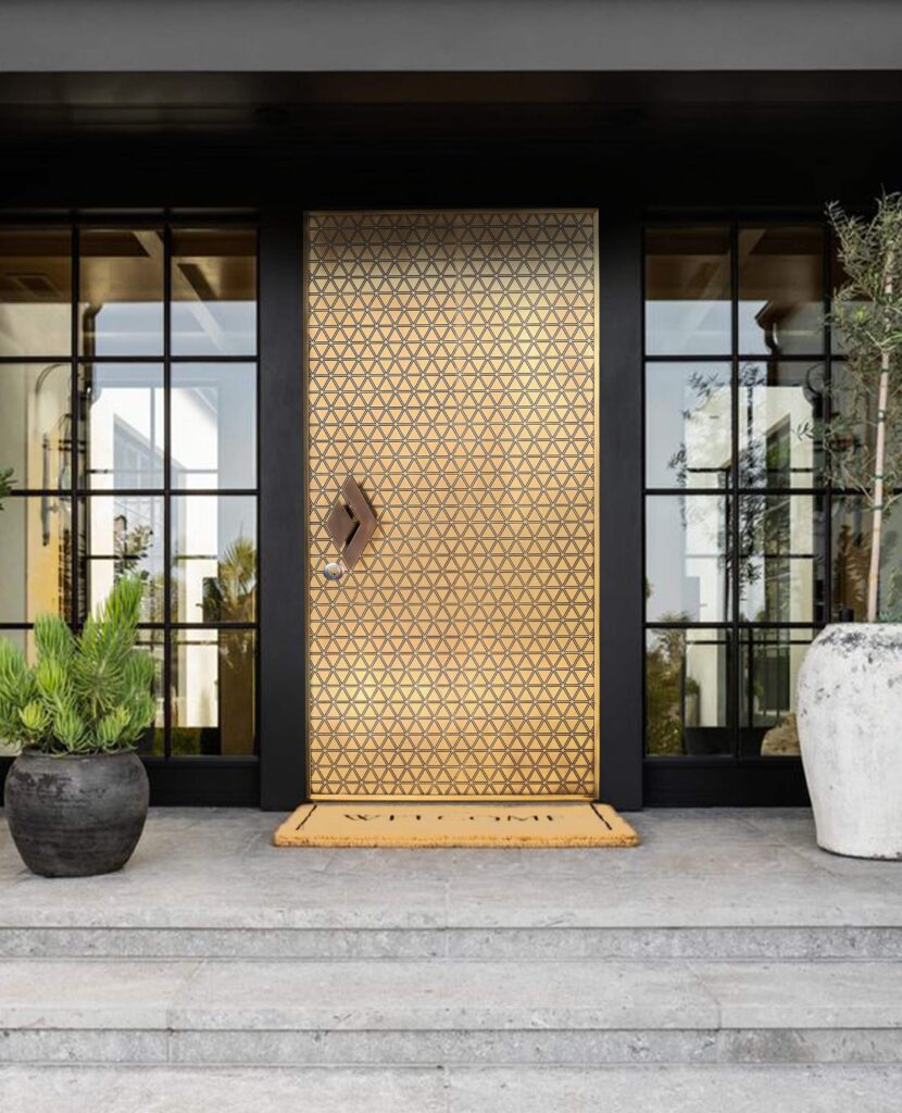 Delta - Best luxury copper door manufactures in Delhi - Aixnod